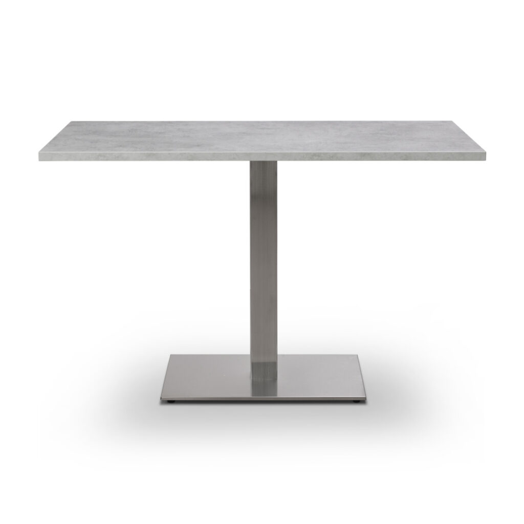 Danilo Single Pedestal Dining Height Table with Tuff Top Original MFC ...