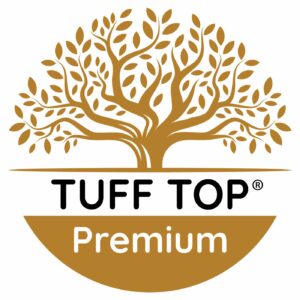 Tuff Top Premium - High Gloss Table Top with metallic gold edging - In ...