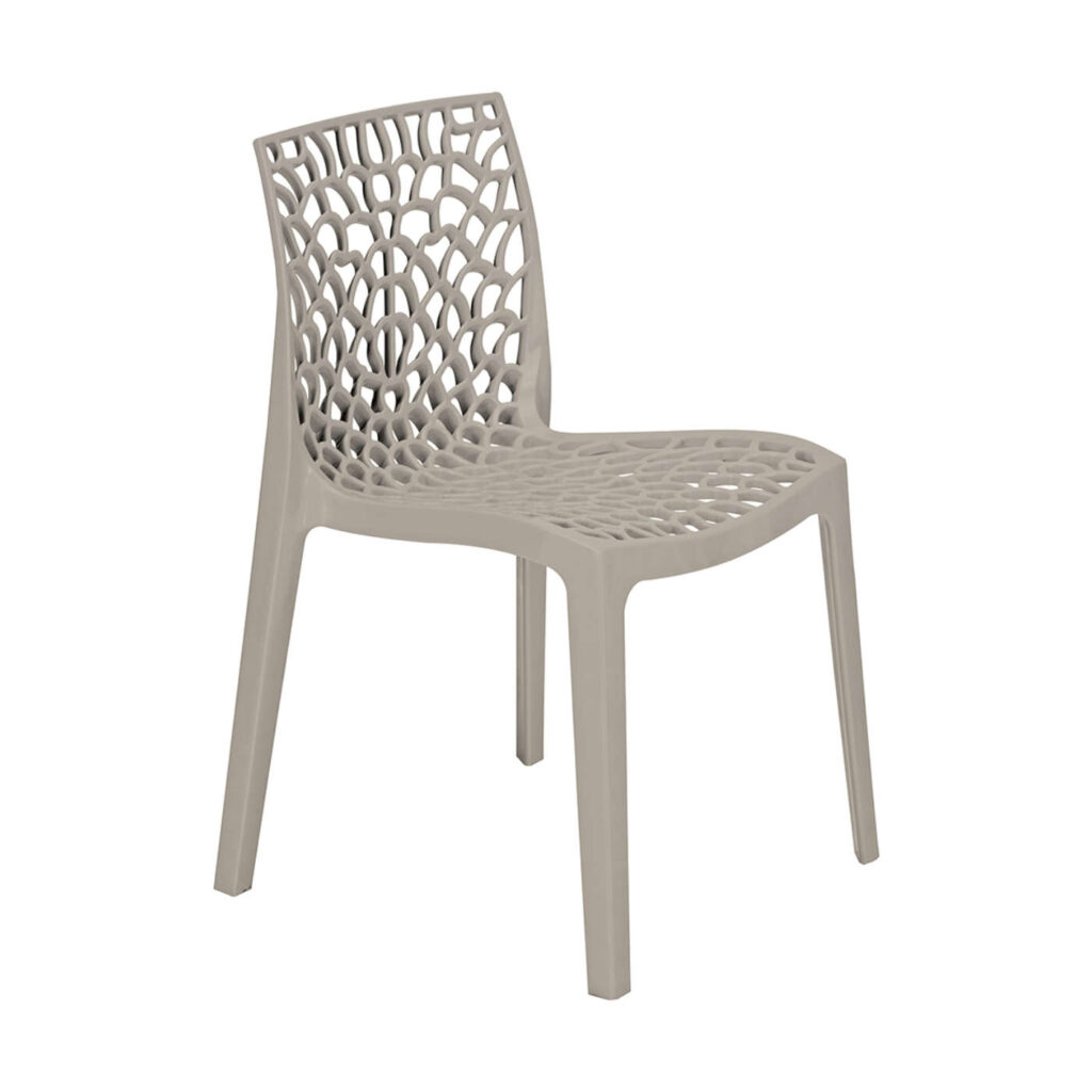 Zest Polypropylene Outdoor Side Chair | Simply Tables & Chairs