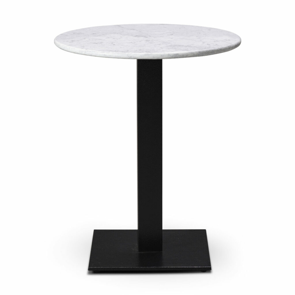 Forza Solid Marble Dining Height Table | Simply Tables & Chairs