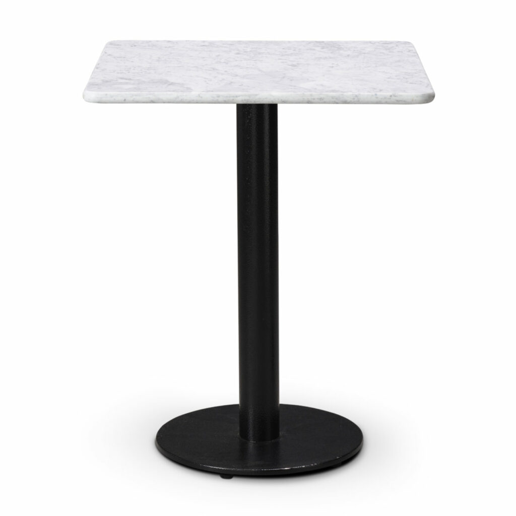 Forza Solid Marble Dining Height Table | Simply Tables & Chairs